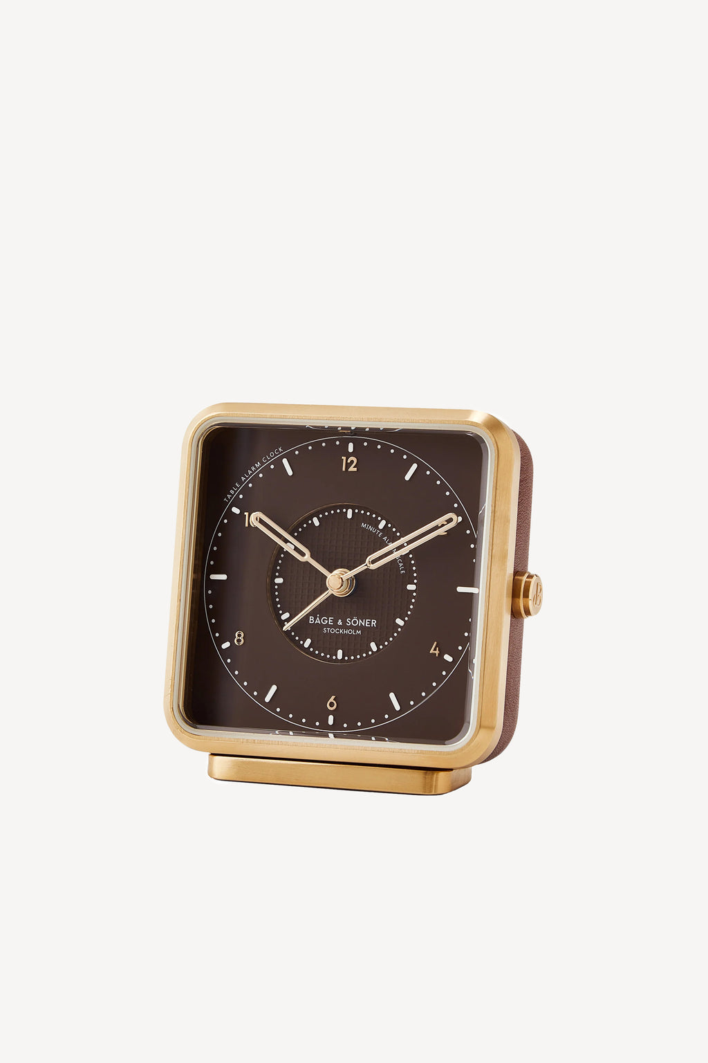 Bage & Soner Alarm Clock - Brew Baby (Dark Brown) – Hygge Life