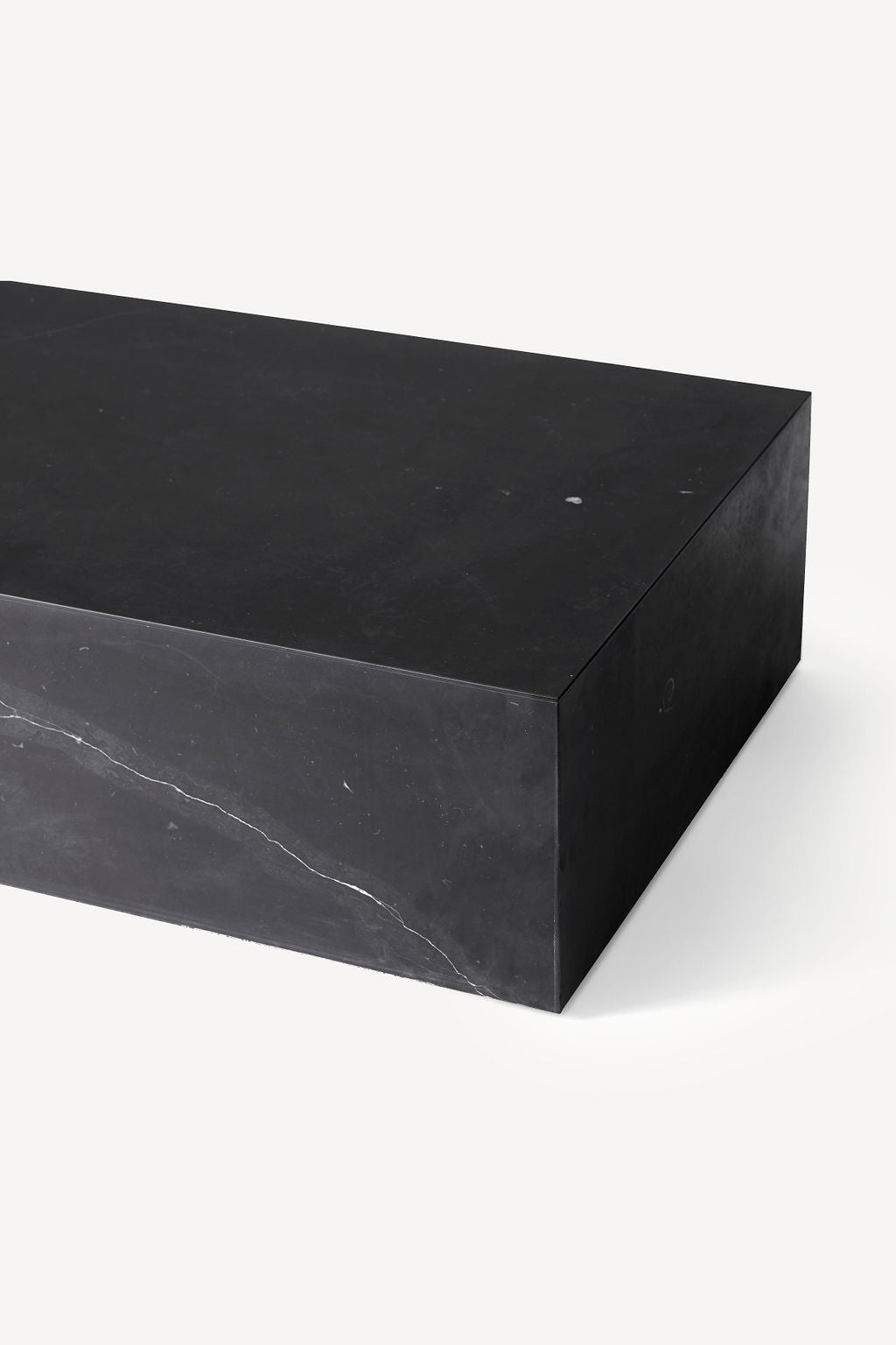 Plinth Marble Tables - Black Marble – Hygge Life