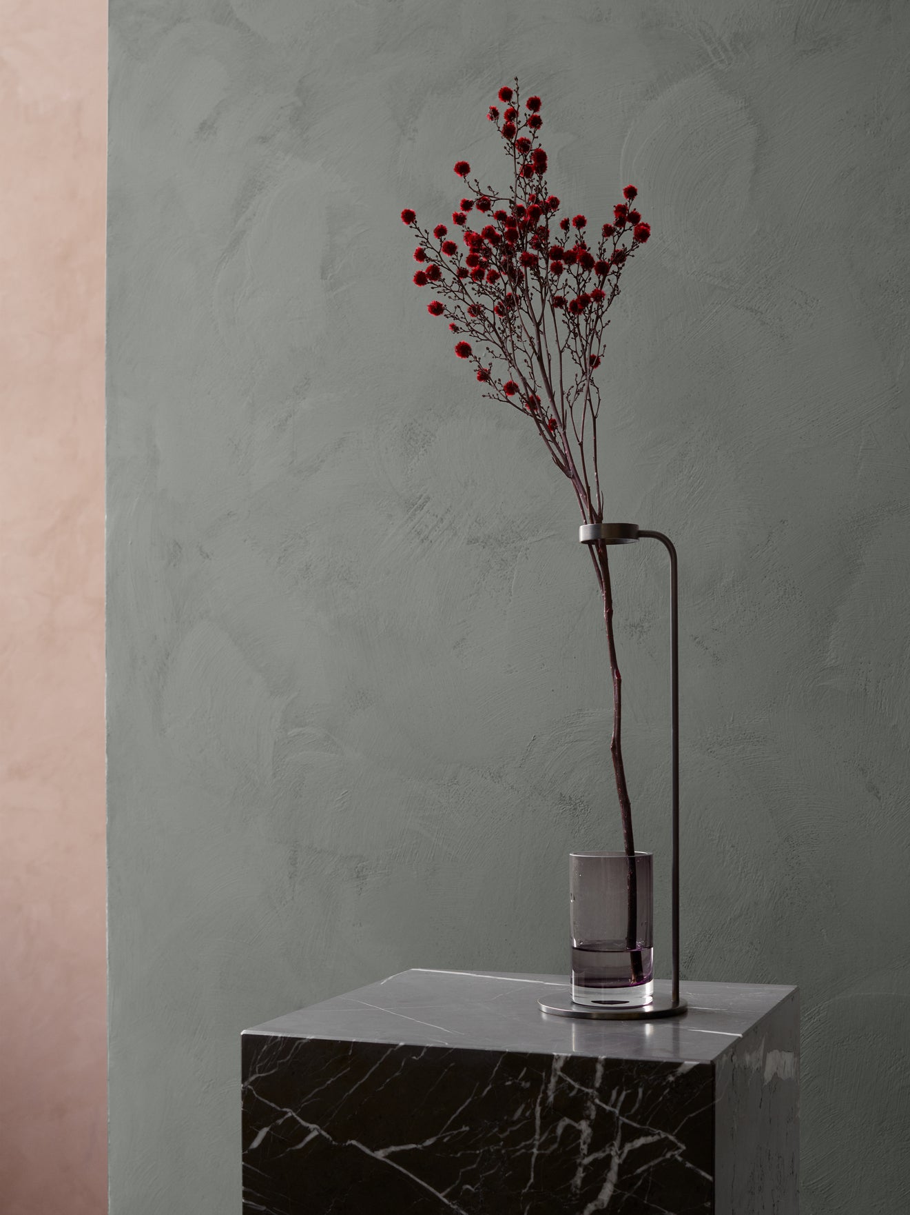 Plinth Marble Tables - Black Marble – Hygge Life